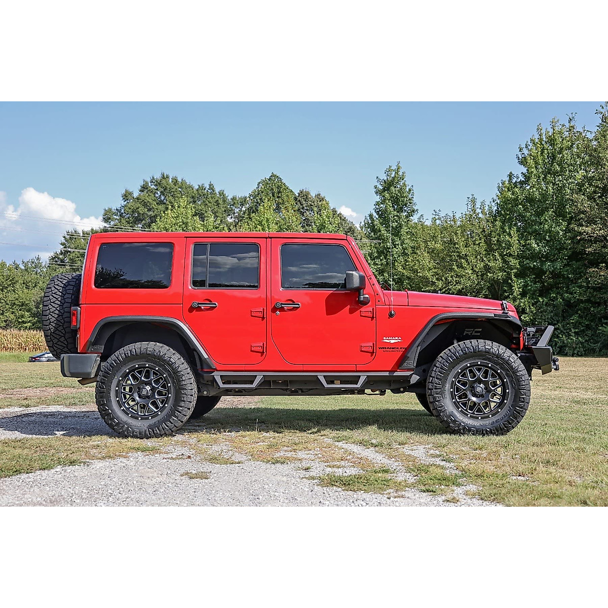 Rough Country High Clearance Fender Flares for 07-18 Jeep Wrangler JK - 99037