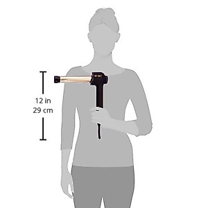 Hot Tools Pro Artist 24K Gold Curlbar Curling Wand | Long Lasting, Defined Curls (1 in)