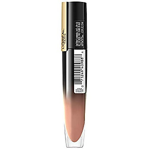 L'Oreal Paris Makeup Brilliant Signature Shiny Lip Stain, High Impact Glossy/Shiny Finish with a Lightweight Feel, Be Determined,  0.21 fl. oz.