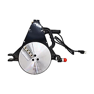 INTBUYING Pipe Fusion Welder Pipe Welding Machine PP PE PB PVDF Butt Fushion Welding Machine Tube Butt Fusion Equipment Double Clamps Hand-push Type 110V 2.48-7.87”(63-200MM)