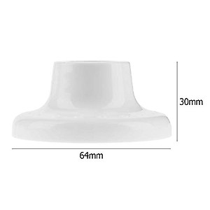 High Temperature Resistant 3D Printing Pen Holder Stand Bracket Base Mat 64x64x30mm White