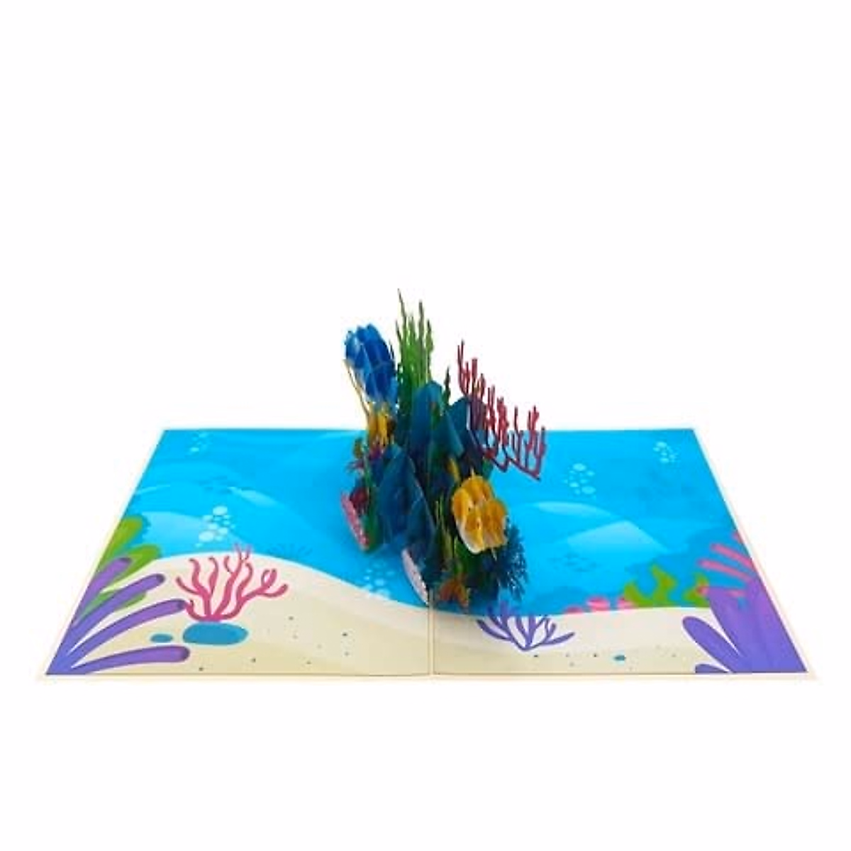 ETA 3D Under the Ocean Pop Up Card for Diver, 3D Birthday Pop up Card for Diving Lover, Ocean Lover or Diver or Diving Coach, Son Grandpa Father Dad Husband Friend Colleague, Father Day Card, H13