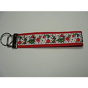 Max Cindy Lou Who Christmas in Red Key fob Strap or Key - Purse or Wallet Strap