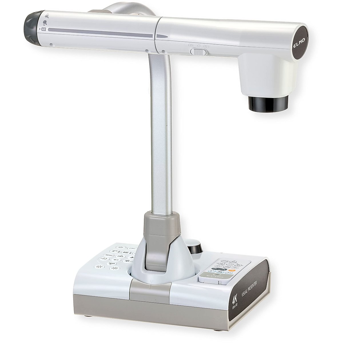 Elmo 1380 Model TT-12G Interactive Document Camera, 4K Ultra HD, 12MP 1/2.3" Image Sensor, 12x Optical Zoom, 16x Digital Zoom, Built-in SD Card Slot, Multiple Outputs, Replaced 1378 Model TT-12F