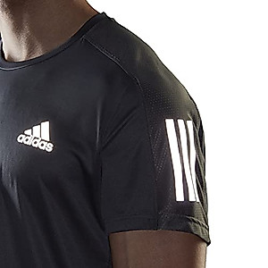 adidas Men's Own The Run Tee, Open Grey, Medium