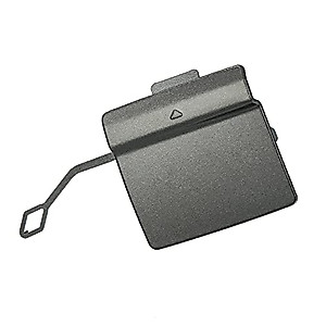 X AUTOHAUX Car Rear Bumper Tow Hook Cover 51128056615 for BMW 3 Series F30 M-Sport 2013-2018 Tow Hook Eye Lid Cover Trailer Cap Havana Ash