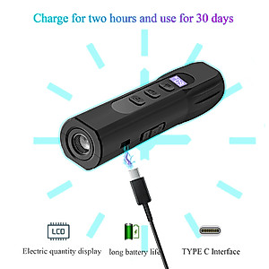 2024 Dog Bark Deterrent Device, Anti-Bark Device for Dog Training & Behavior Aid, No Need to Yell or Pat, Simply Point at The Dog Within 35ft, Ultra-Bright LED Flashlight | Bark Collar Alternative