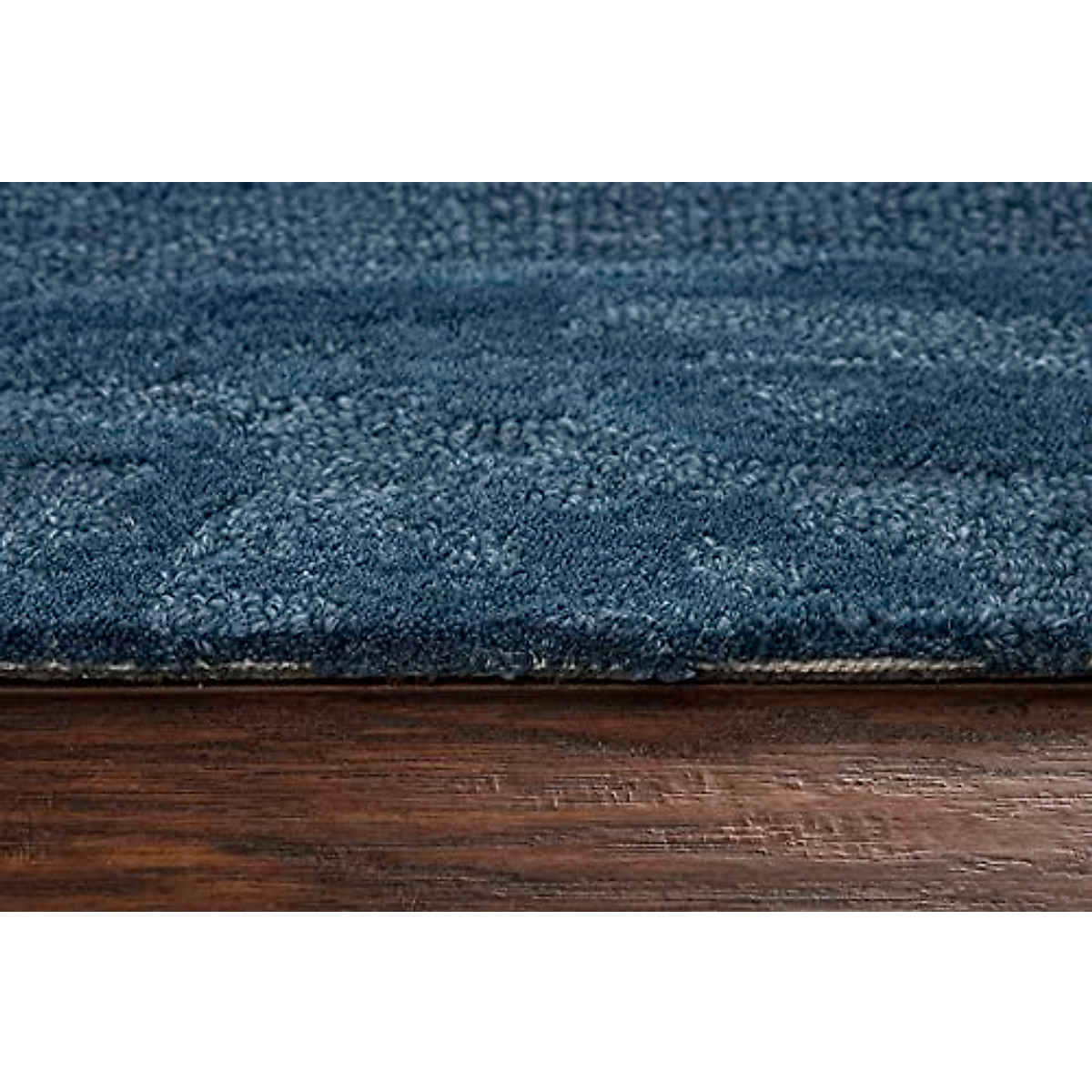 Rizzy Home | FA179B | Fifth Avenue Collection | Wool Area Rug | 8' x 10' | Blue/Gray/Rust/Blue Abstract