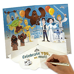 Hallmark Star Wars Father's Day Card (Yoda, Celebrate You, We Must), May the 4th