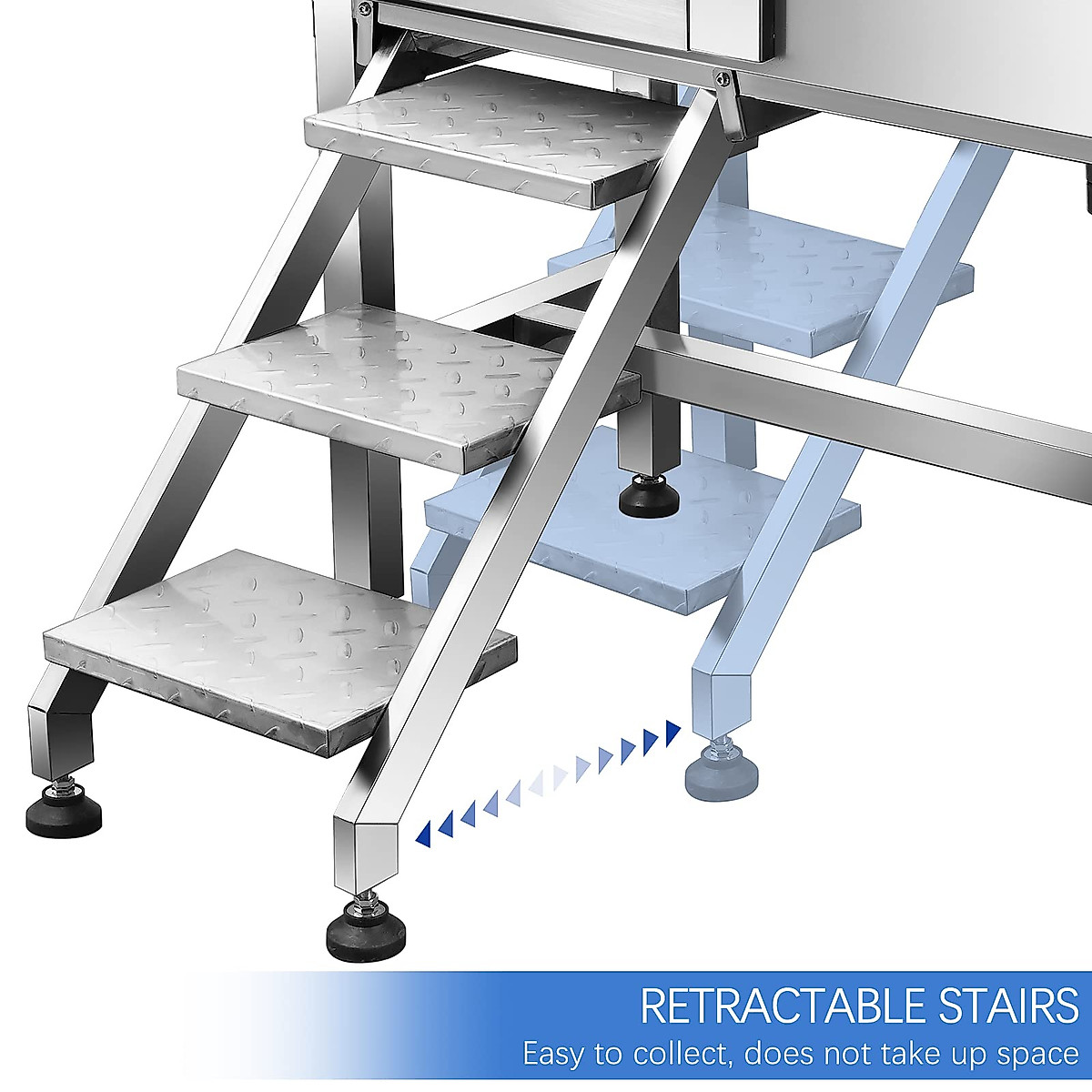 ARTYUIO 34'' Pet Grooming Tub Dog Washing Station for Small Dogs Pet Bathtub Stainless Steel Dog Bathing Tub Wash Sink Shower Station with Retrackable Stairs, Sliding Door,Home Commercial