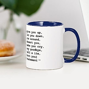 CafePress Rick Roll Mug Ceramic Coffee Mug, Tea Cup 11 oz