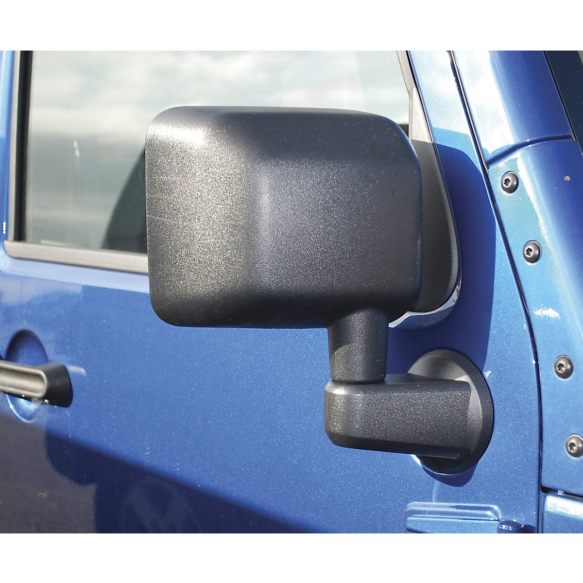 Bestop 5126001 HighRock 4x4 Replacement Mirrors for 2007-2017 Wrangler JK 2-door & 4-door