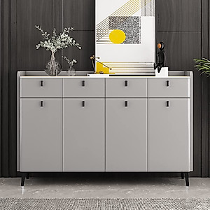 TJLSS Entrance Cabinet Vertical Multi Layer Organised Shoe Cupboards Narrow Corridor Furniture