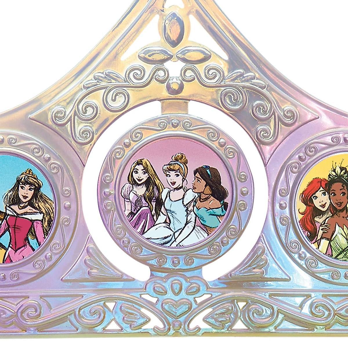 Essential Platinum Princess Tiara, Official Disney Princess 100 Years of Wonder Costume Accessory, One Size