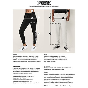 Victoria's Secret Pink Everyday Lounge Relaxed Jogger, Women's Joggers, Happy Camper, XL