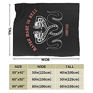 Lurking Class by Sketchy Tank Demons Super Soft Lightweight Cozy Microplush Throw Blanket for Sofa Chair Couch and Bed Room Decor