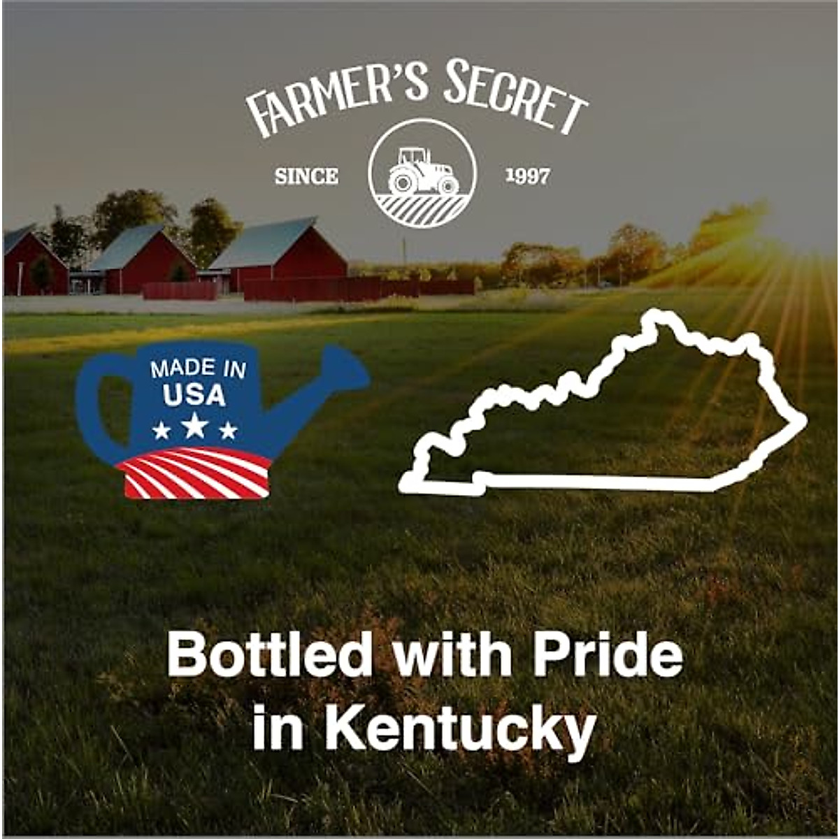 Farmer's Secret Fruit Tree Booster Fertilizer (32oz) - Super Concentrated and Phosphorus Rich - Formulated for All Fruit Trees Including Peach, Banana, and Apple