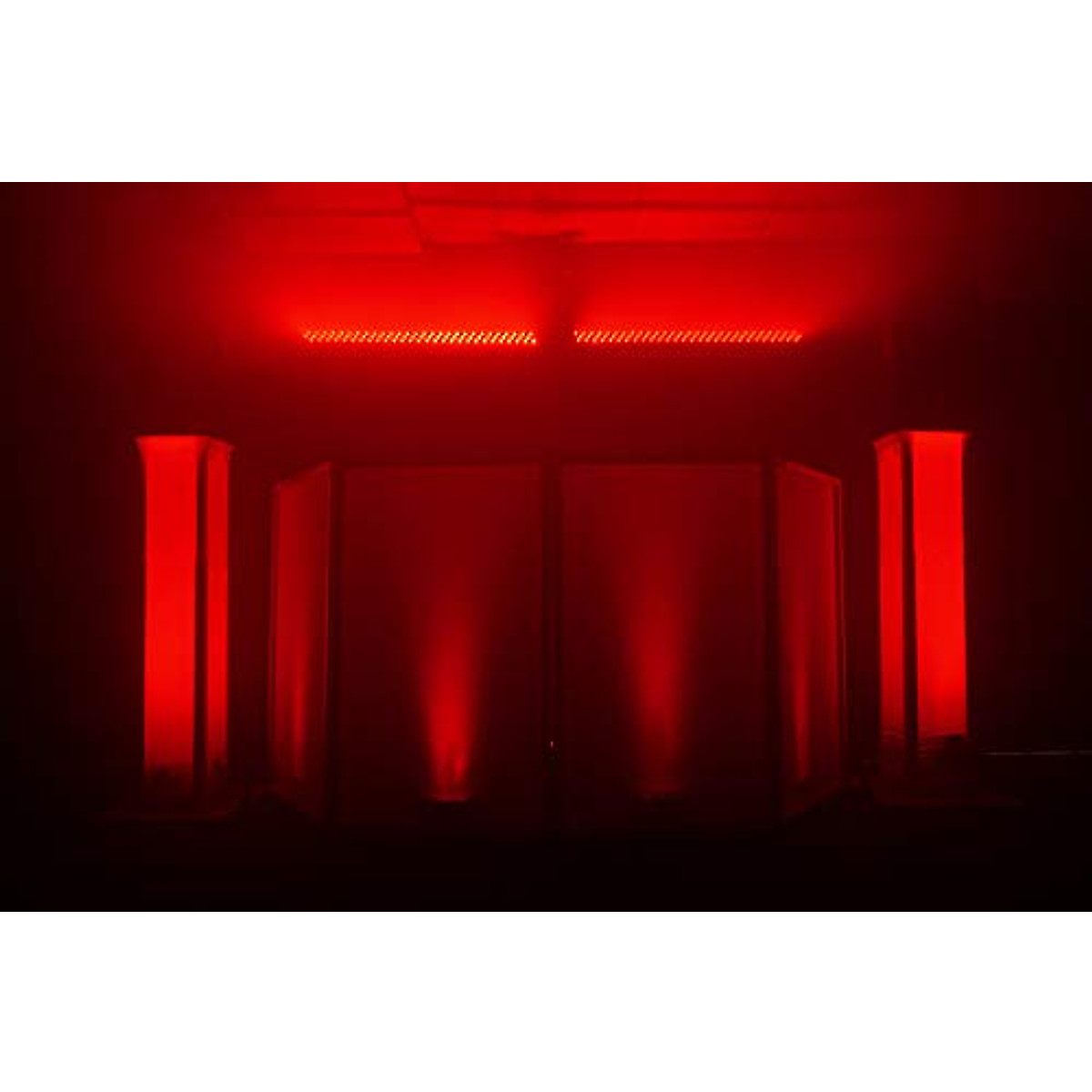 Rockville ROCKSTRIP 252 LED 5 Channel DMX RGB Color Strip DJ Wash Up Light Bar