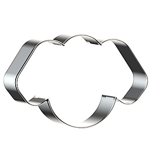 Dog Face Cookie Cutter Set - 5", 4", 3", 2" - 4 Piece Puppy Dog Head Cookie Cutters for Treats - Stainless Steel