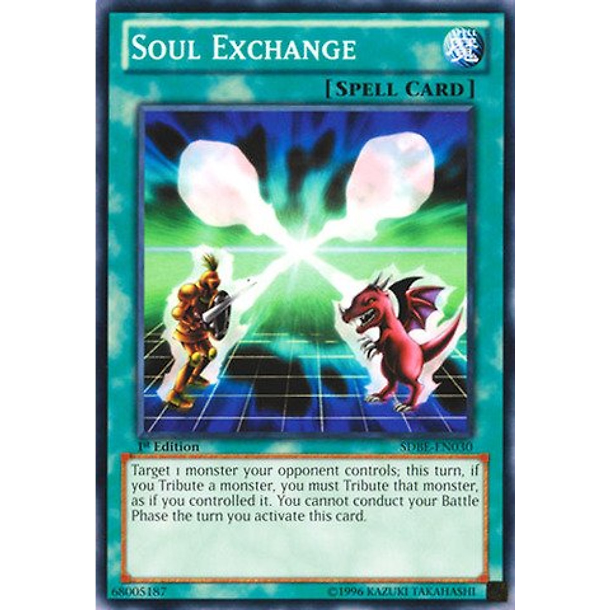 Yu-Gi-Oh! - Soul Exchange (SDBE-EN030) - Structure Deck: Saga of Blue-Eyes White Dragon - Unlimited Edition - Common