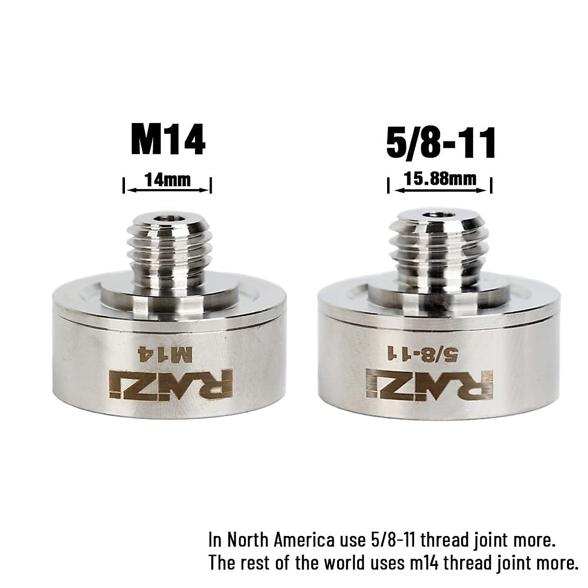 MayCados Adapter for XLOCK to 5/8"-11 Thread Apply to Angle Grinder Cutting Blade Diamond Core Drill Bit Adapter
