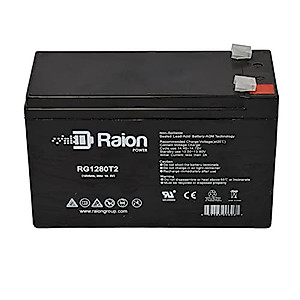 Raion Power RG1280T2 12V 8Ah Upgraded Replacement UPS Backup Battery for Tripp Lite SMART1500-3 Pack