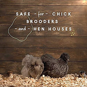 Manna Pro Fresh Flakes | Chicken Coop Bedding | Pine Shavings for Chicken Bedding | 4 Cubic Feet