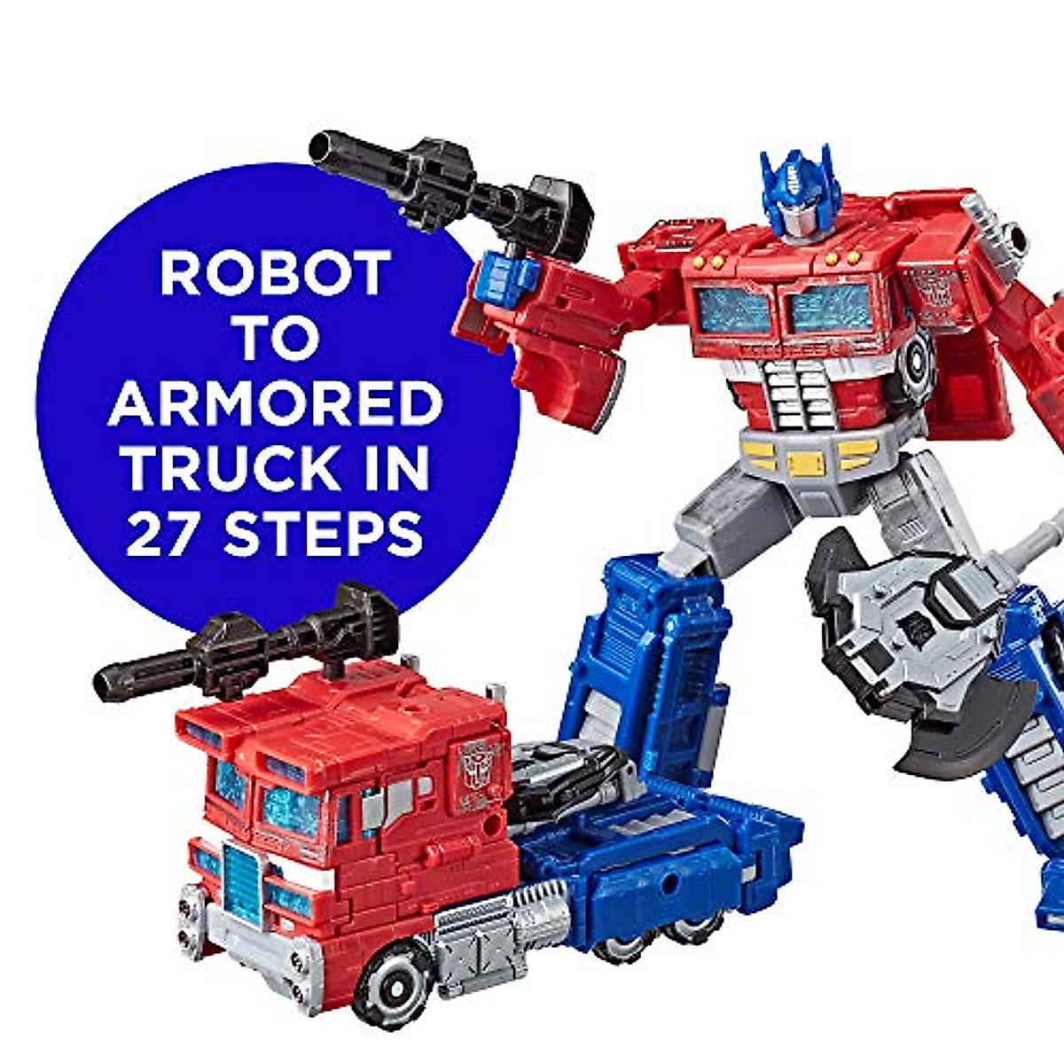 Transformers Generations War for Cybertron: Siege Voyager Class WFC-S11 Optimus Prime Action Figure (Amazon Exclusive)