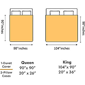 TOCOMOA Duvet Cover Queen Burnt Orange, 100% Microfiber Rust Comforter Cover Set, Ultra Soft 3 Pieces Bedding Set with 1 Duvet Cover and 2 Pillowcases