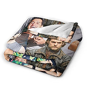 Blanket Henry Cavill Soft and Comfortable Wool Fleece Throw Blankets for Sofa Office car Camping Yoga Travel Home Decoration Cozy Plush Beach Blanket Gift