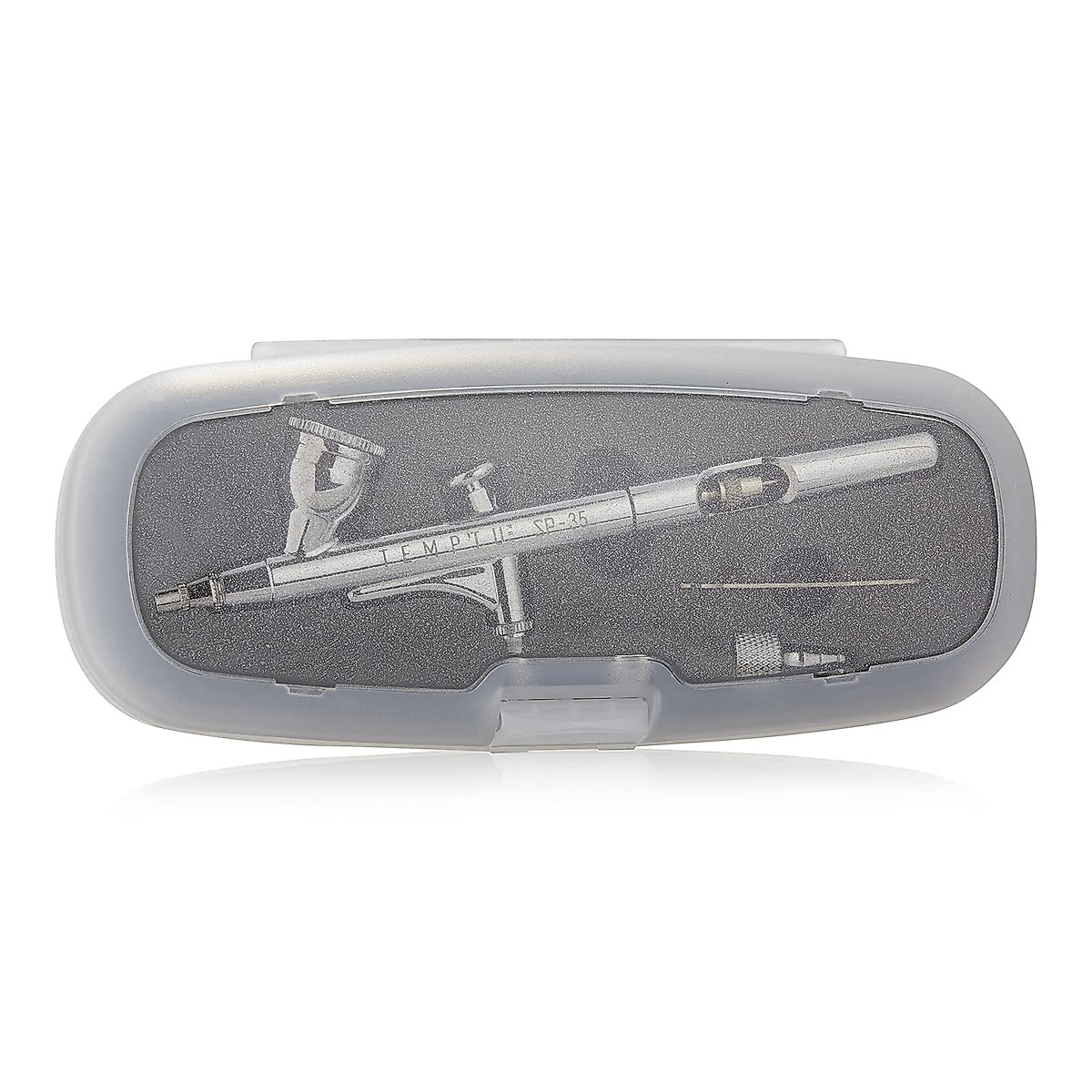 TEMPTU Gravity Feed Airbrush, SP-35 Dual Action Airbrush Gun | Push-and-Pull Trigger | Professional Airbrush For Face, Body & Fine Detail Work | Includes Storage Case