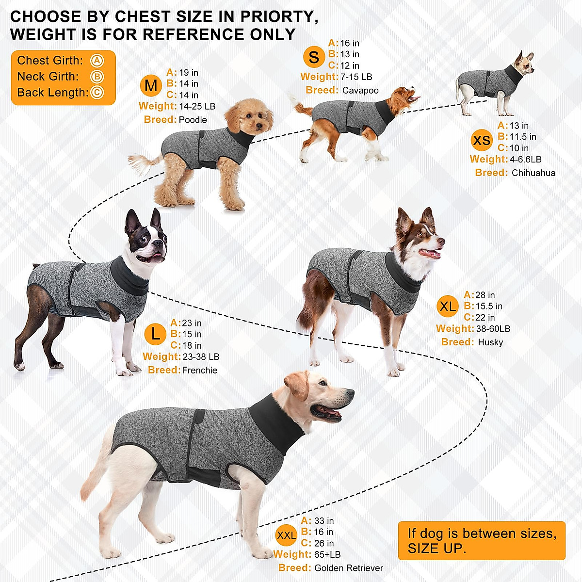 BEAUTYZOO Dog Recovery Suit Female After Surgery Spay, Soft Dog Surgery Suit E-Collar & Cone Alternative, Male Dog Neuter Surgical Onesies,Anti Licking Wounds Dog Bodysuit, Post-Operative Vest Clothes