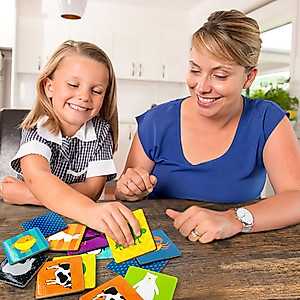 Memory Game - 16 Pairs Animal Memory Games for Kids 3 and Up, Memory Matching Game for Toddlers Education, Non Toxic Memory Card Games of Gift for Kids Preschool 2 Year Old