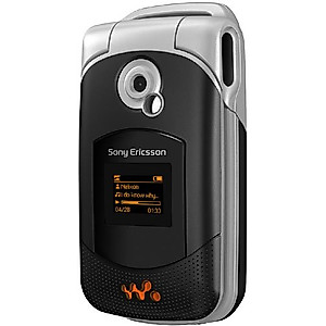 Sony Ericsson W300i Unlocked Cell Phone with MP3/Video Player, Memory Stick Micro Slot-U.S. Version with Warranty (Shadow Black)
