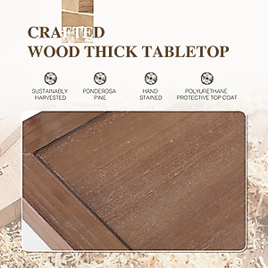 PHI VILLA Accent Cabinet with Doors Hollow-Carved Cabinet Farmhouse Antique Cabinet Credenza Buffet Cabinet for Entryway Living Room Storage Cabinet White