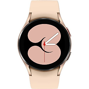 Samsung Electronics Galaxy Watch 4 40mm Smartwatch with ECG Monitor Tracker for Health Fitness Running Sleep Cycles GPS Fall Detection Bluetooth US Version - (Renewed) (Pink Gold)