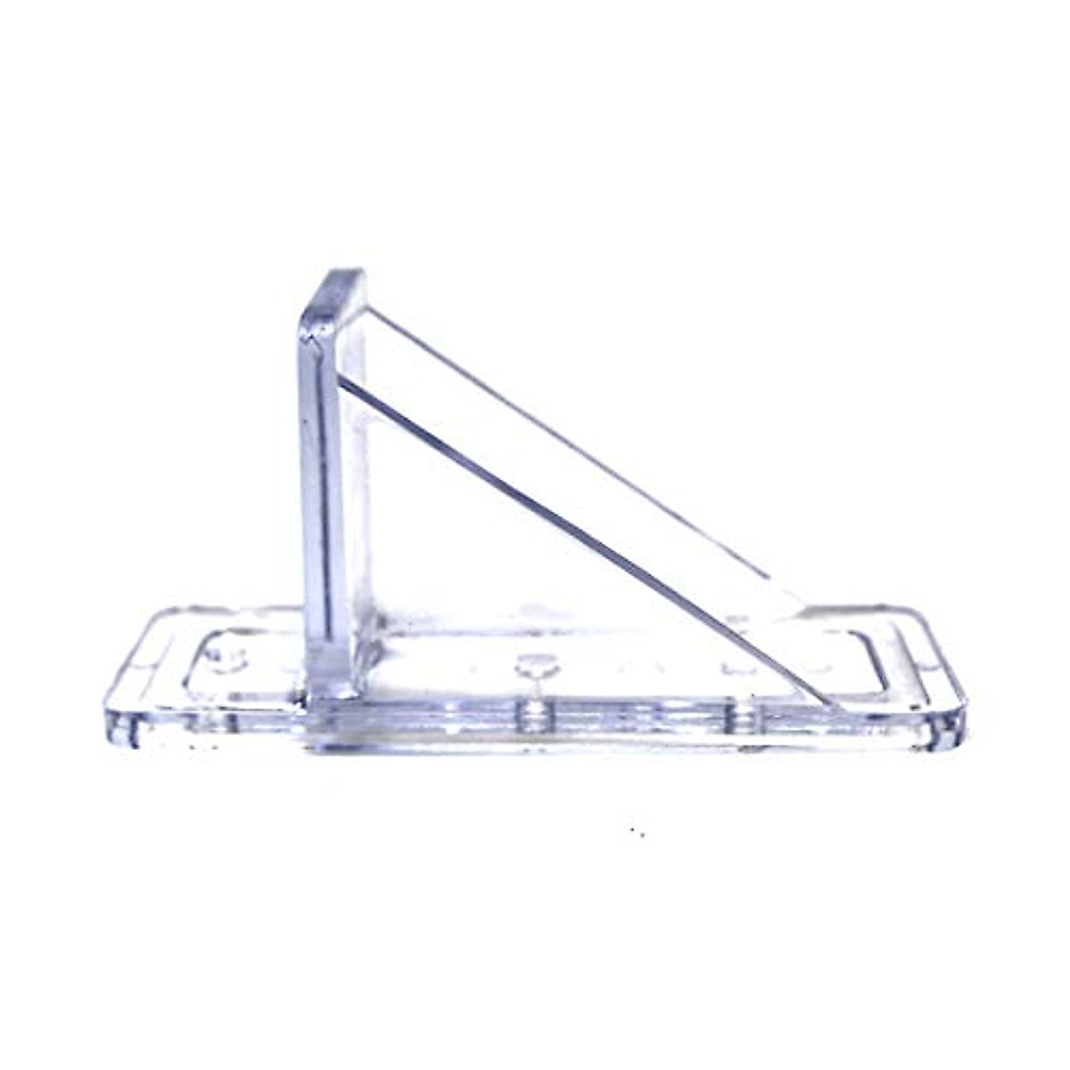 JSP Manufacturing V2-Mini Roof Guard Snow Guard Prevent Sliding Ice Snow Stop Buildup Plastic Multipack-Multicolor (100, Clear)