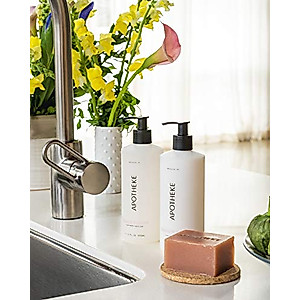 APOTHEKE Luxury Scented Lotion, 10 oz - Nourishing, Moisturizing, & Hydrating for Hand & Body, Enriched Aloe Vera, Plant Based for Dry Skin (Charcoal)