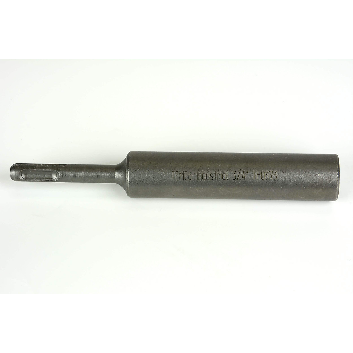 TEMCo TH0373- SDS PLUS shank 3/4" Bore Forged Ground Rod Driver will drive both 5/8 inch & ¾ inch Ground Rods