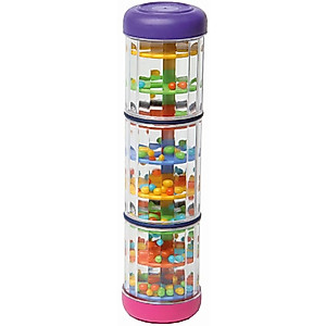 Halilit by Edushape Rainmaker - 8 Inch Rainstick Musical Instrument for Babies, Toddlers and Kids - Educational Toy for Sensory Developmental Rhythm Shaker
