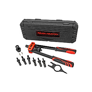 Rough Country 10-Piece Nutsert Tool Kit | Quick Change Mandrel Set - 10583