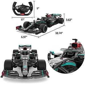 HTLNUZD 1:12 F1 Remote Control Car F1 W11 EQ Performance #44 Team Racing 1/12 Formula Drift Cars RC Model Toy Halloween Christmas Birthday Gift