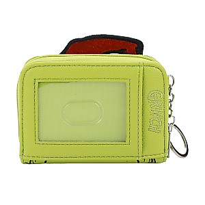 Bioworld Grinch 3D Face Zip Around Women's Wallet