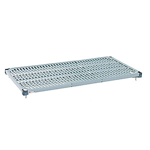 METROMAX Q MQ2460G Extra Shelf for Shelf Trucks with Microban Finish, 60" W x 24" D, Gray