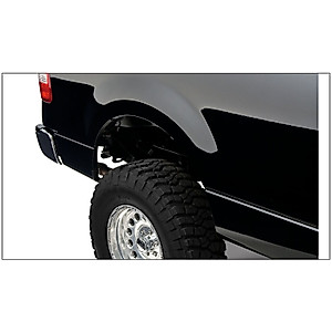 Bushwacker Extend-A-Fender Extended Rear Fender Flares | 2-Piece Set, Black, Smooth Finish | 20052-02 | Fits 2004-2008 Ford F-150 Styleside