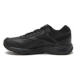 Reebok Men's Work N Cushion 4.0 Walking Shoe, Black/Cold Grey, 11 M US Men