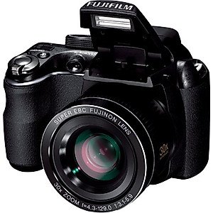 Fujifilm FinePix S4000 14 MP Digital Camera with Fujinon 30x Super Wide Angle Optical Zoom Lens and 3-Inch LCD