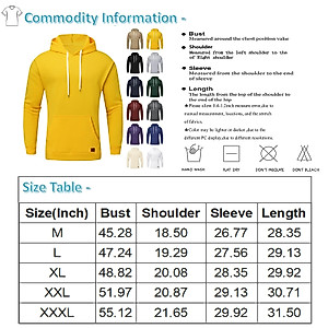 Men Hoodies, Gym Workout Active Long Sleeve Pullover Lightweight Hoodie Casual Sweatshirts Zipper Hoodies For Sweatshirts Graphic Devil Hoodie Mgk Trendy 2023 Hoodie (XXL, Khaki)