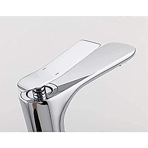 Faucet, Faucet Kitchen Tap Faucet Modern Faucet Crane Bathroom Faucet Single Lever Hot and Cold Water Bath and Brass Sink Faucet Faucet Save