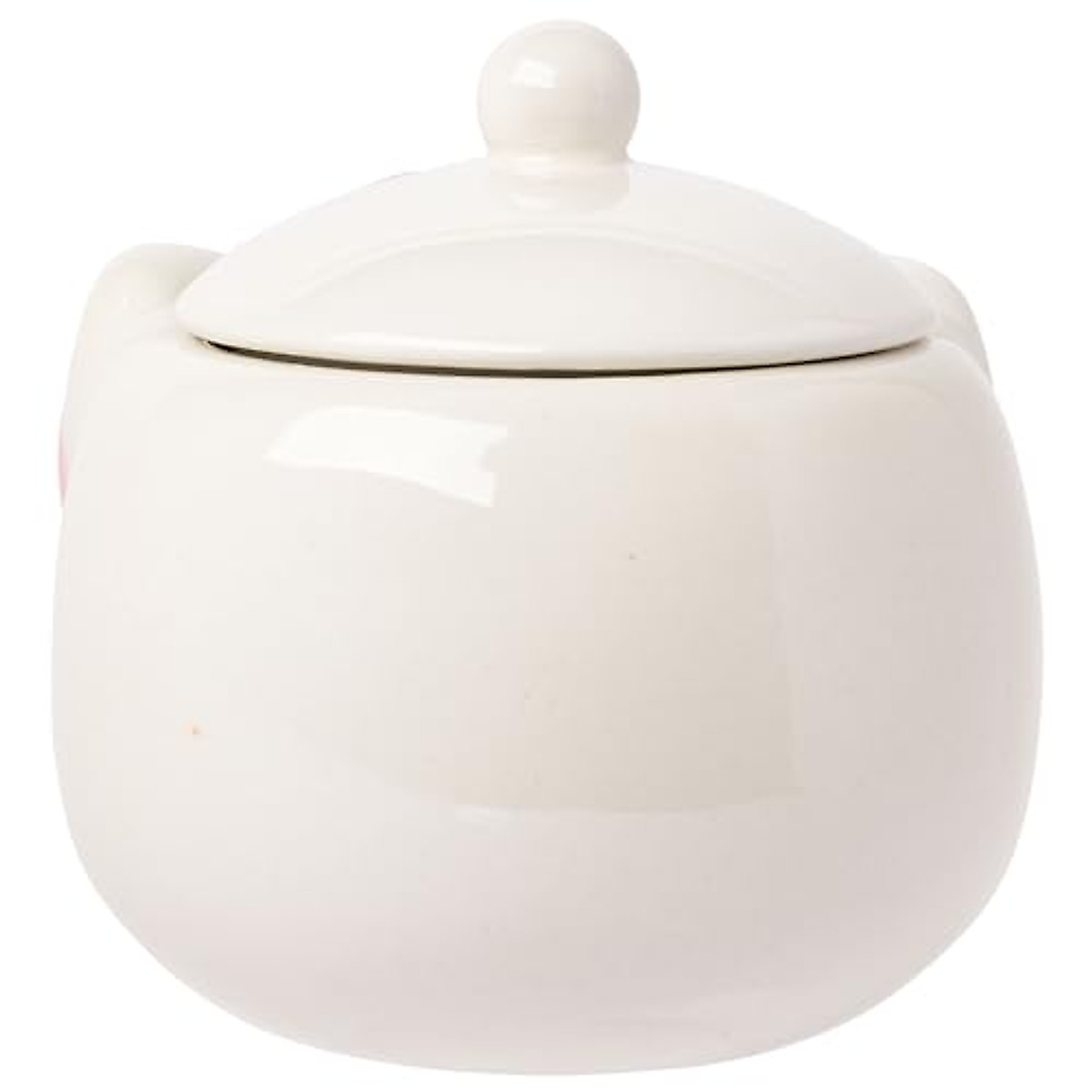 Silver Buffalo Sanrio Hello Kitty 3D Sculpted Ceramic Cookie Snack Candy Jar (X-Small)